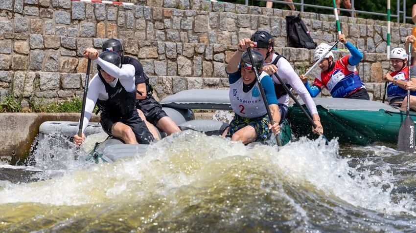 Raft team Tomi-Remont Prostějov exceloval i v Roudnici nad Labem ...